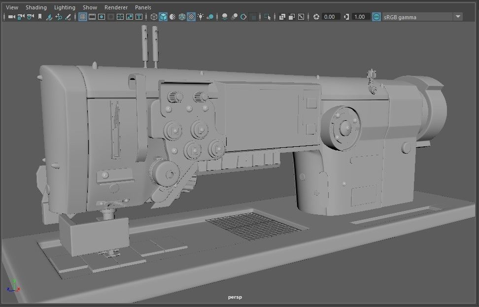 3D model JUKI LU2800 Sewing machine 3d model VR / AR / low-poly | CGTrader