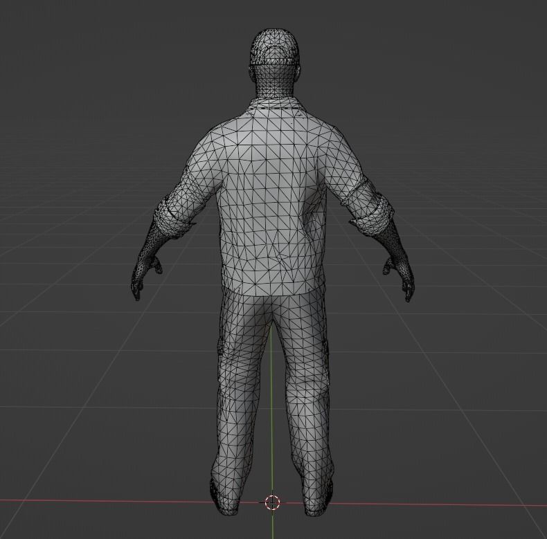 3D model Survivor Character 4 VR / AR / low-poly | CGTrader