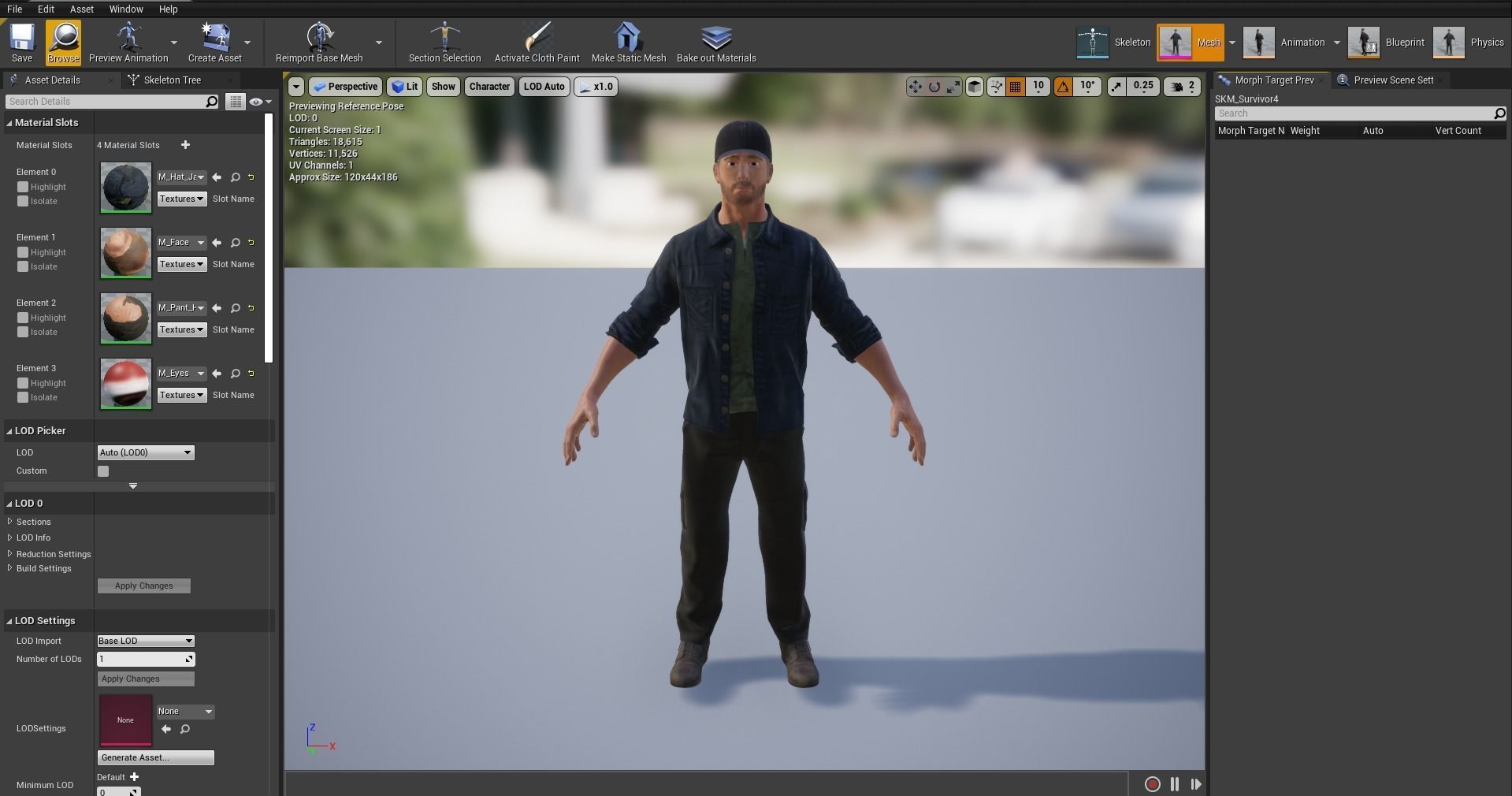 3D model Survivor Character 4 VR / AR / low-poly | CGTrader