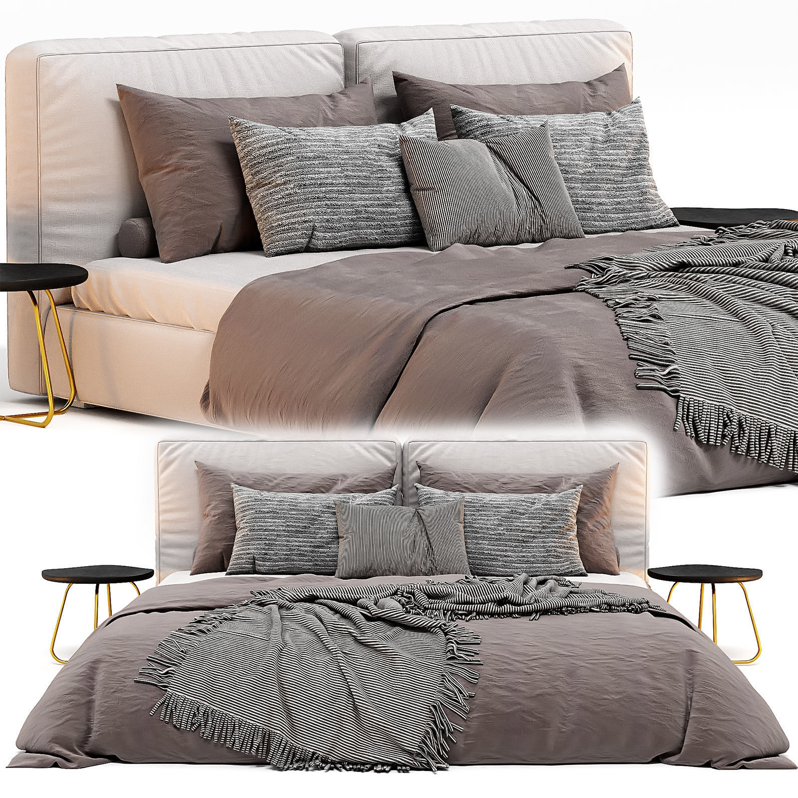 Dall Agnese Comfort Bed 3D model | CGTrader