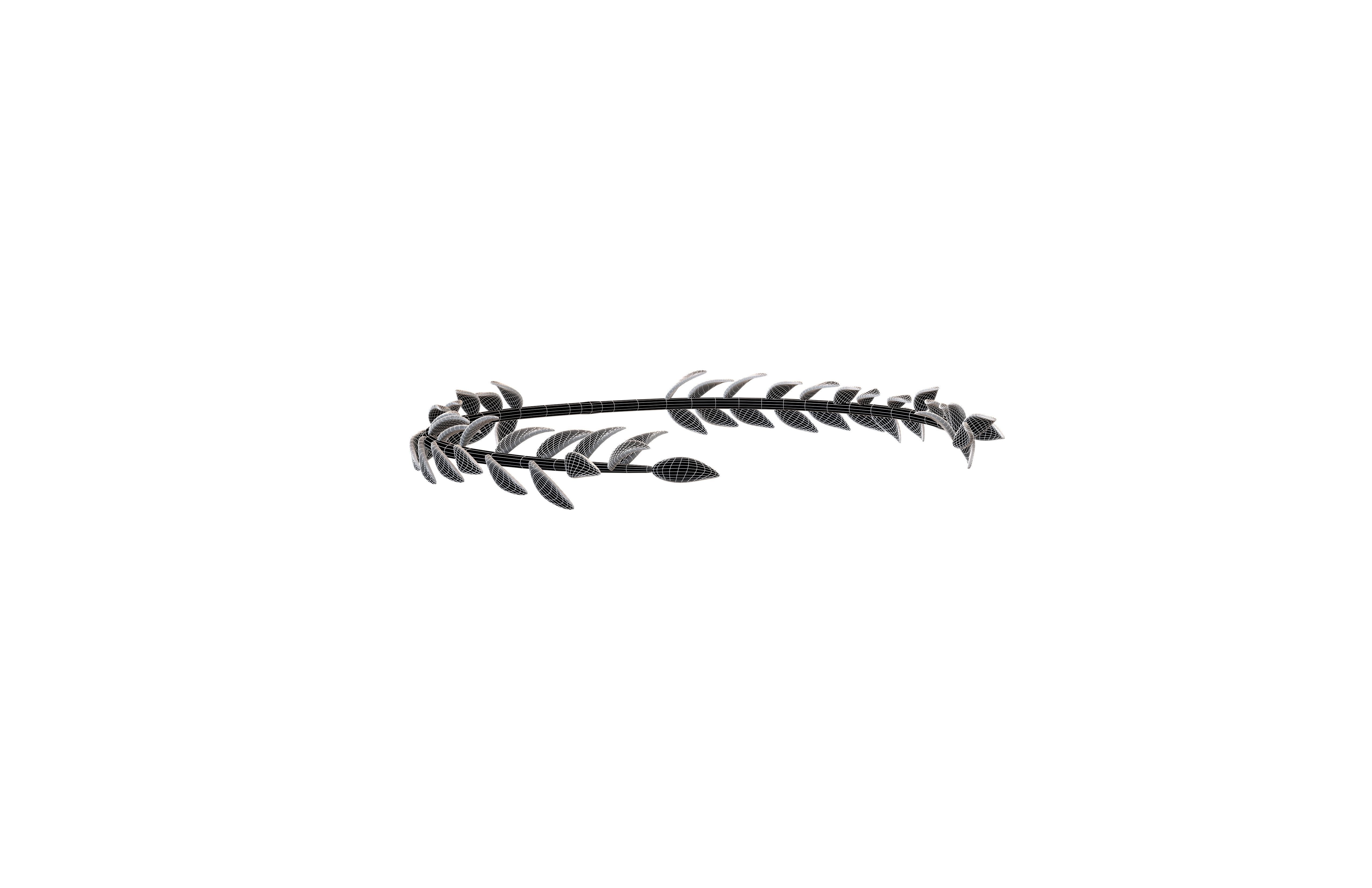 3D model Laurel Wreath Head v1 009 VR / AR / low-poly | CGTrader
