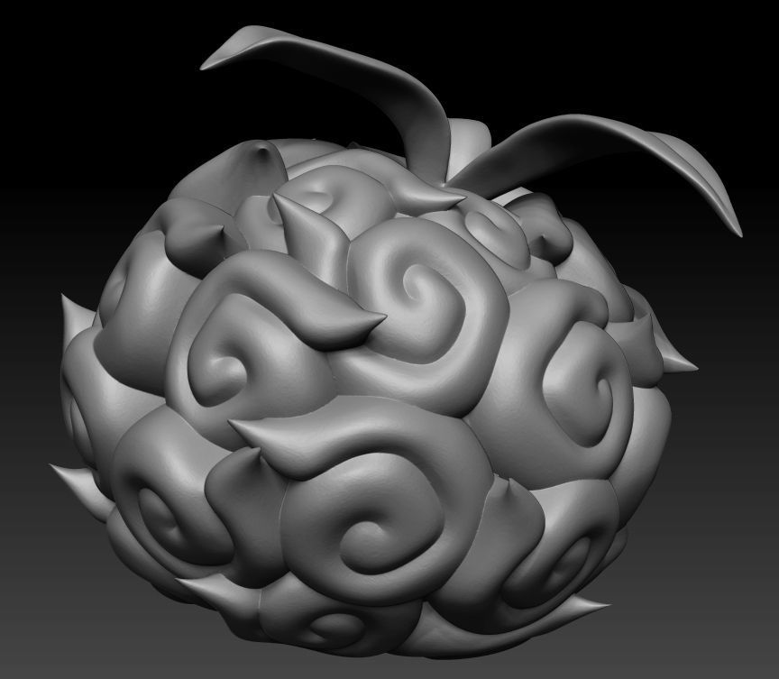 YAMI YAMI NO MI - ONE PIECE DEVIL FRUIT 3D model 3D printable | CGTrader