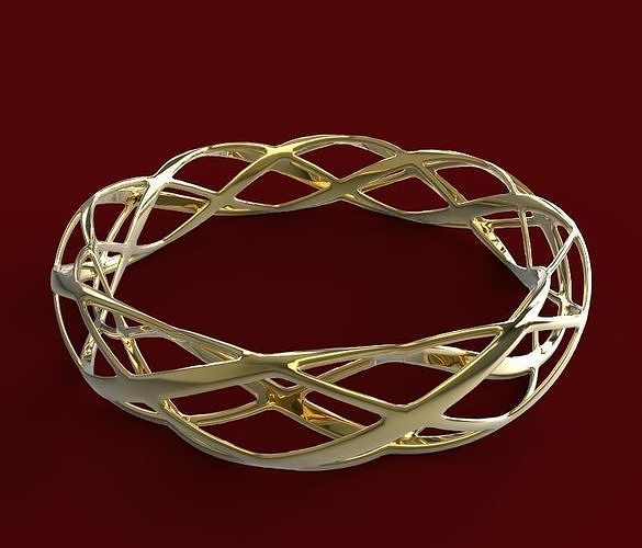 Golden Ring 3D model | CGTrader