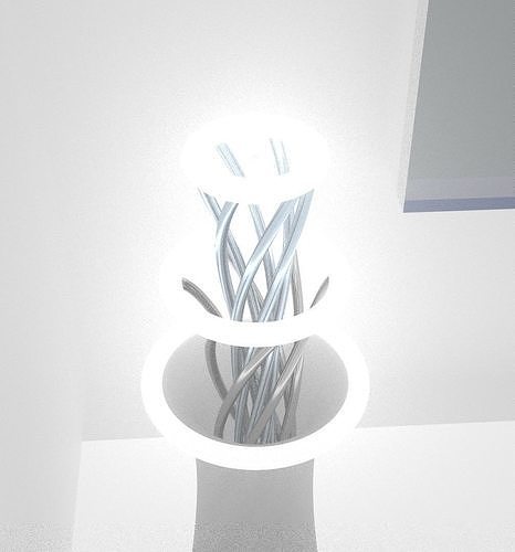 Modern lamp design 3D model | CGTrader