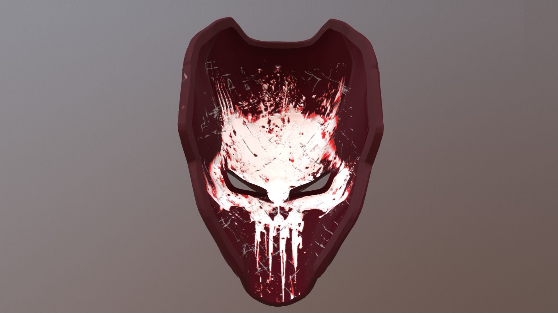 3D model MILITARY SCULL MASK PBR VR / AR / low-poly | CGTrader