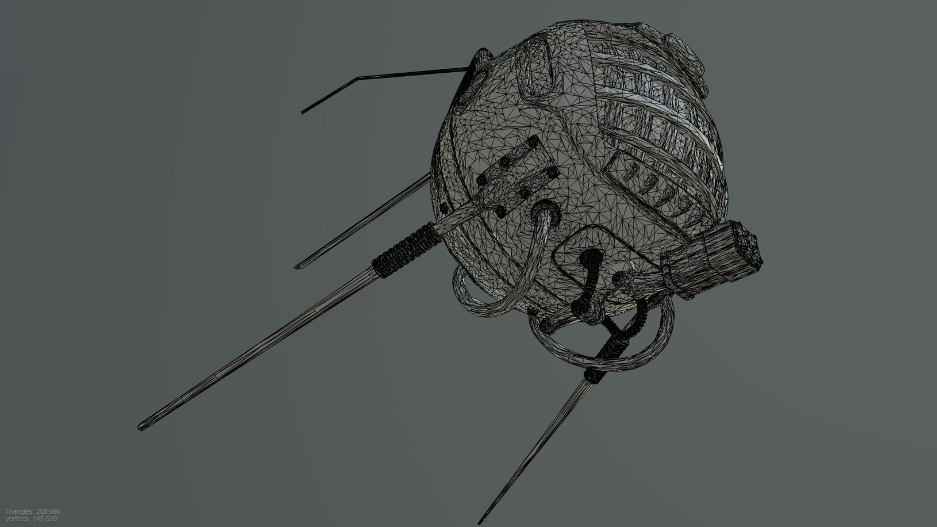 3D model FALLOUT EYE DROID BOT PBR VR / AR / low-poly | CGTrader