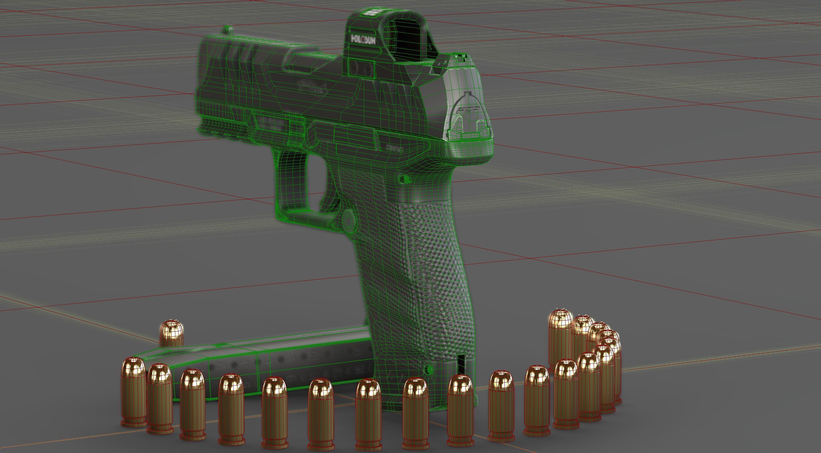 3D model Walther PDP Compact VR / AR / low-poly | CGTrader