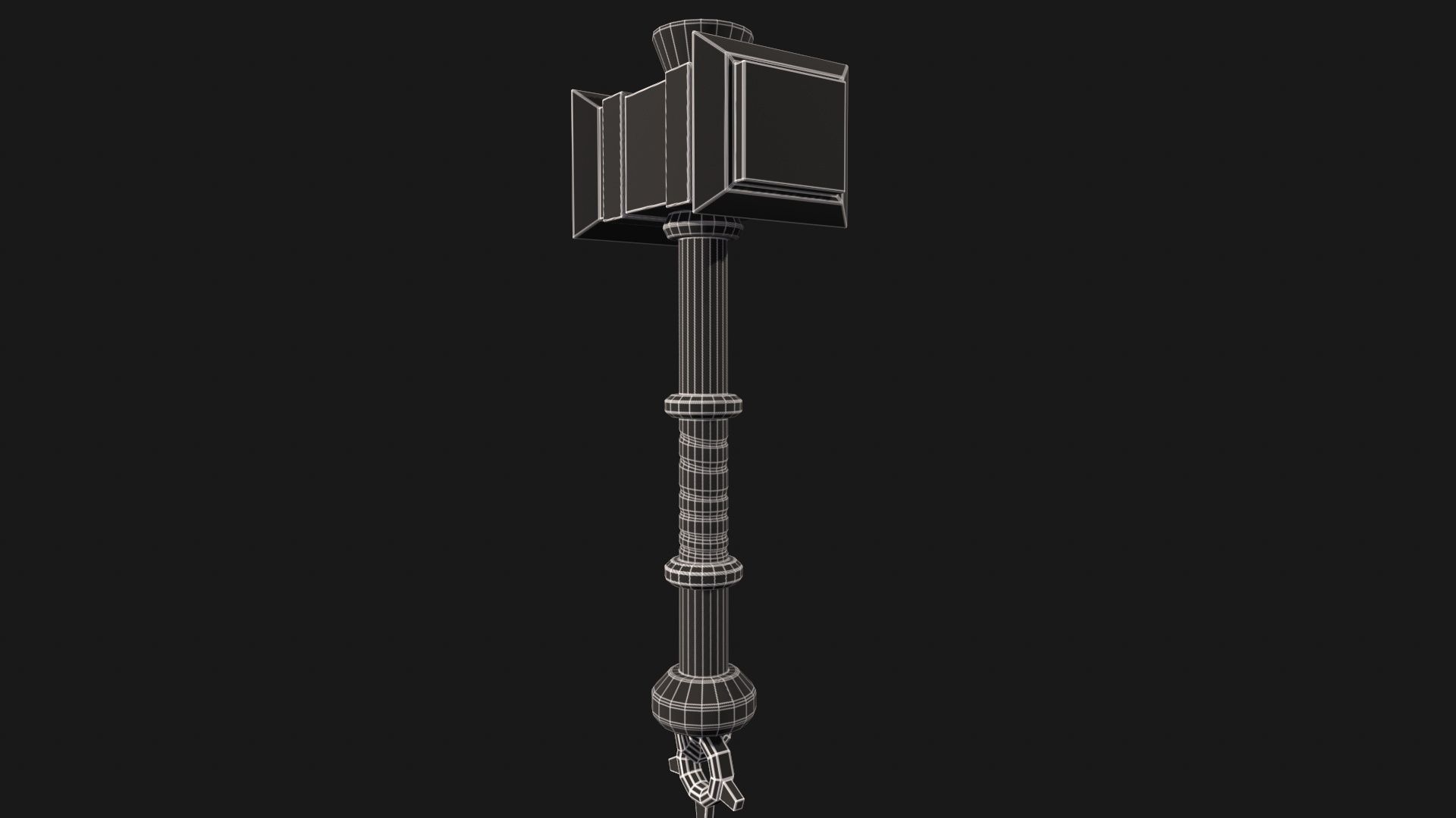 Stylized Hammer V2 PBR Modeling free VR / AR / low-poly 3D model | CGTrader