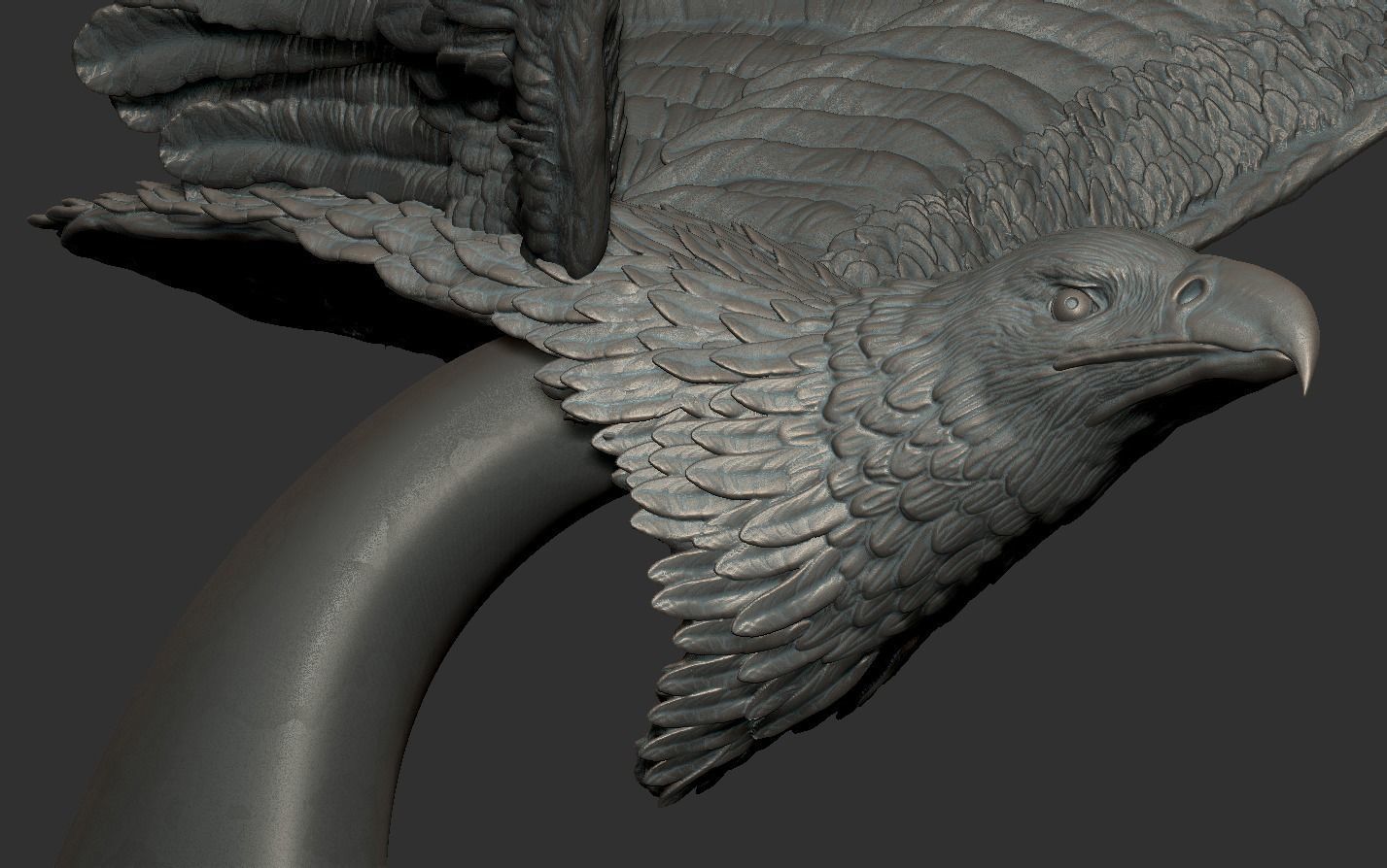Eagle Flying 3D model 3D printable | CGTrader