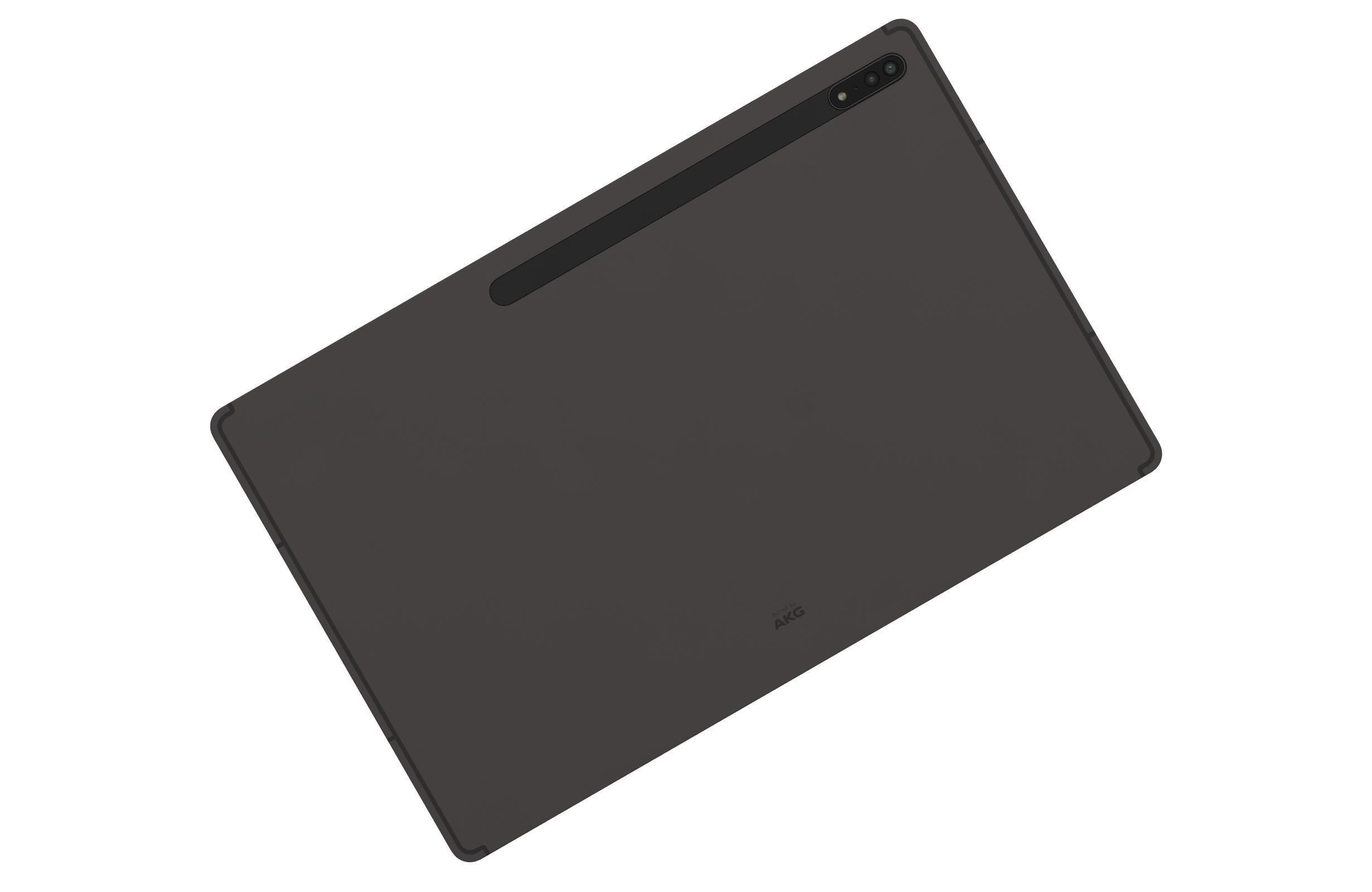 Samsung Galaxy Tab S8 Ultra Graphite Back 3D model | CGTrader