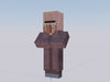 Minecraft Villager free VR / AR / low-poly 3D model rigged | CGTrader