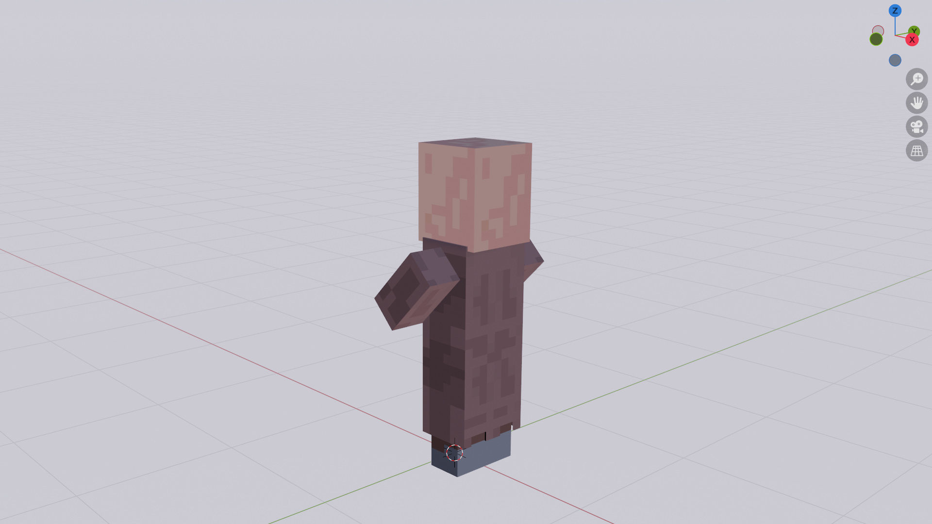 Minecraft Villager free VR / AR / low-poly 3D model rigged | CGTrader