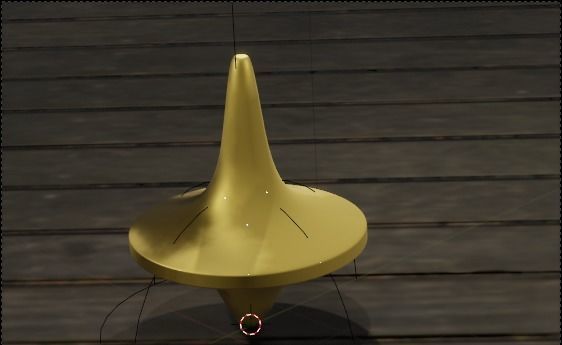 Animated spinning top 3D model animated | CGTrader