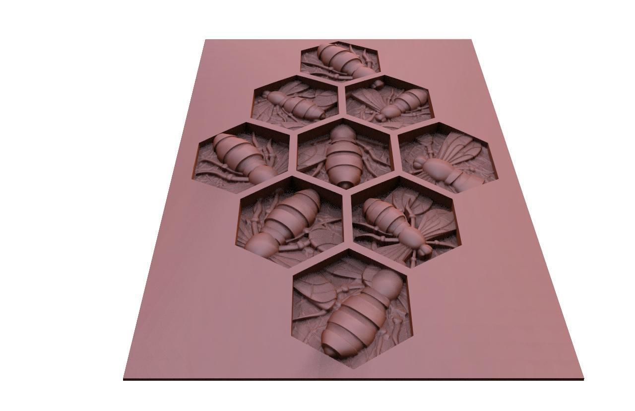 Bee CNC 6 3D model 3D printable | CGTrader