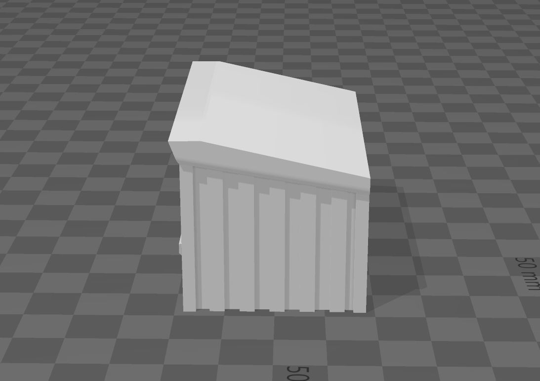 H0 Scale Camping Store shop 1-87 3D model 3D printable | CGTrader