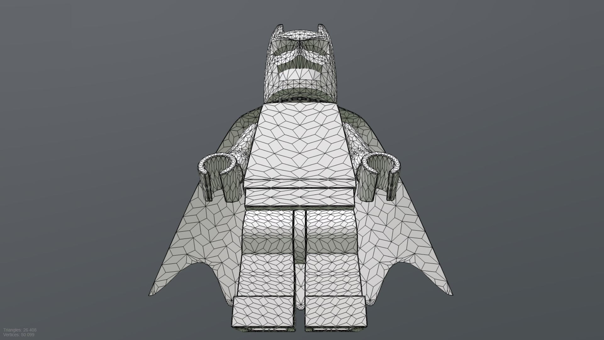 3D model LEGO BATMAN PBR VR / AR / low-poly | CGTrader