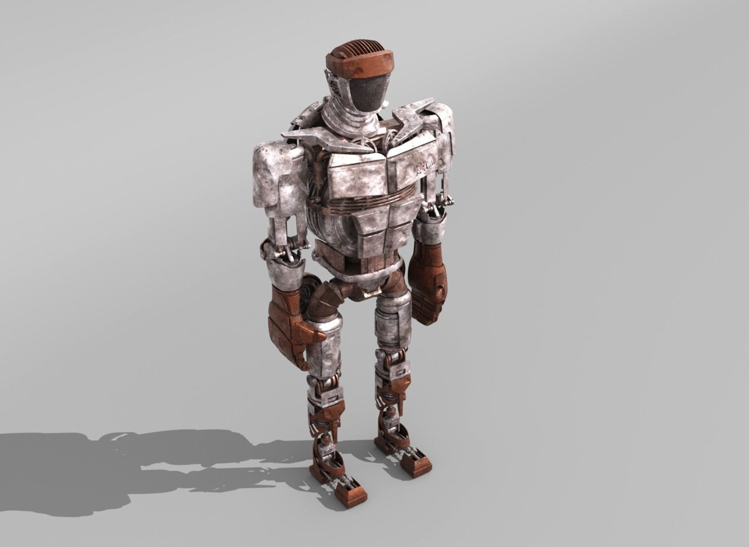 ATOM Robot 3D model rigged | CGTrader