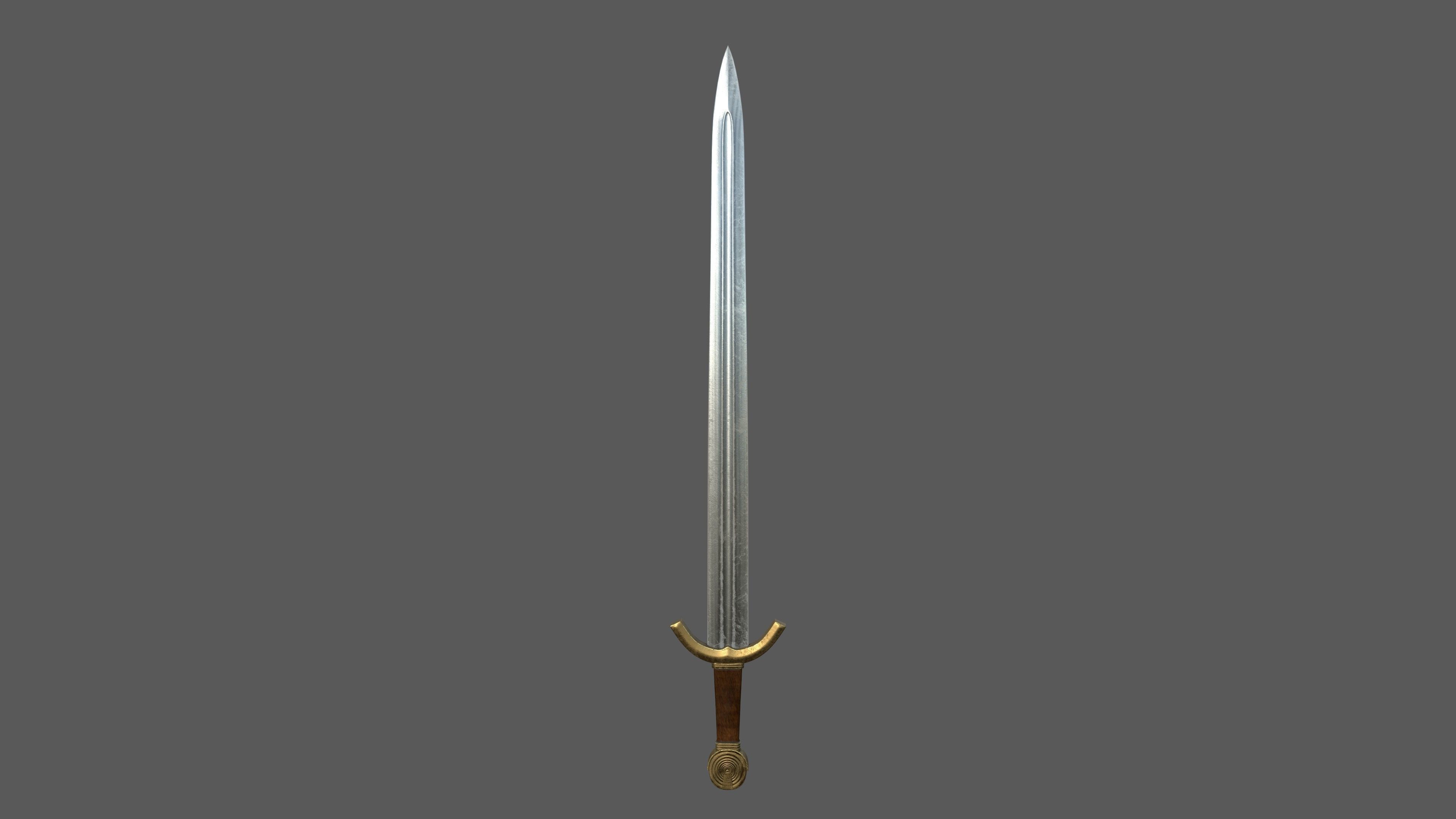 3D model Gondor Sword - The Lord of the Rings VR / AR / low-poly | CGTrader
