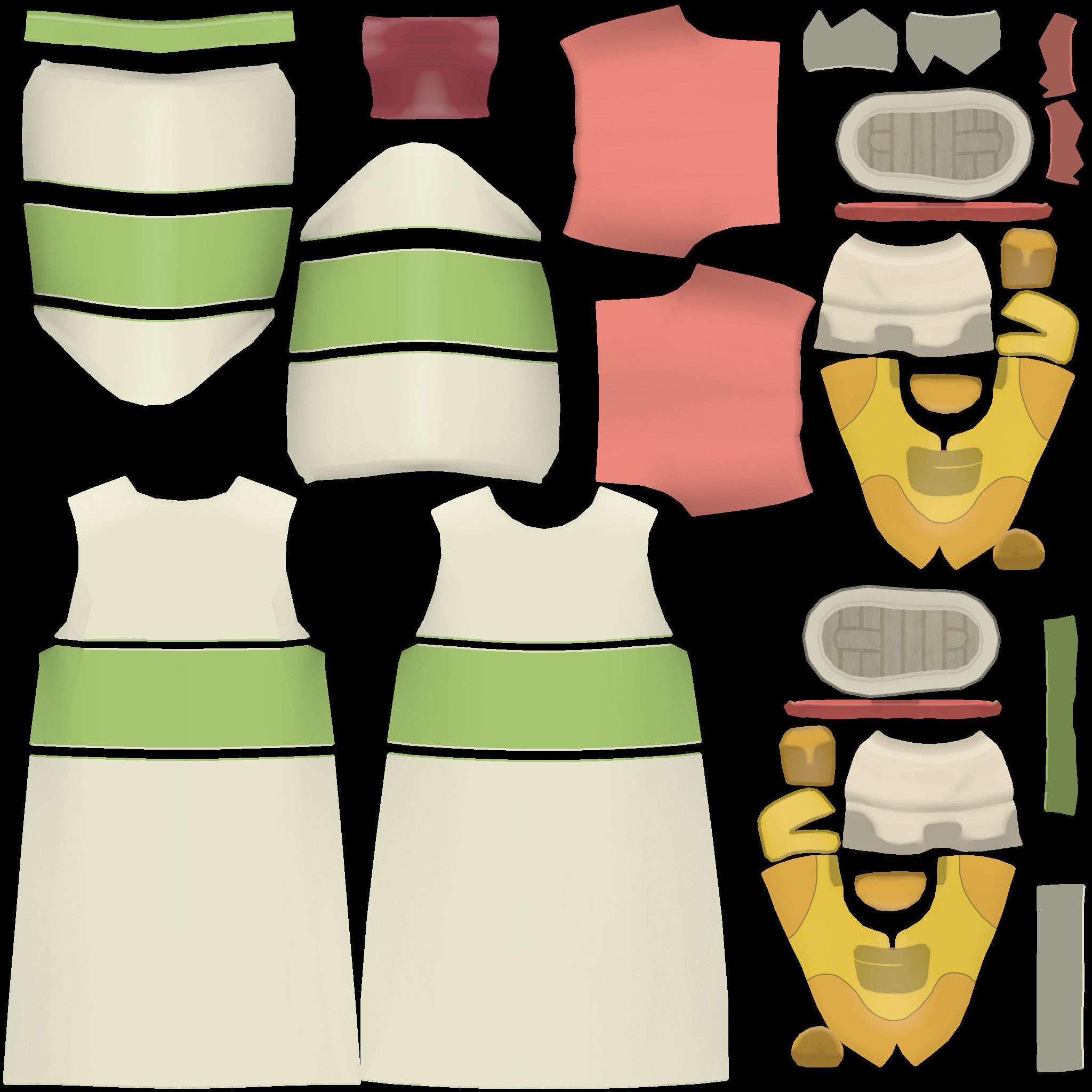 CHIHIRO 3D MODEL - SPIRITED AWAY - GHIBLI 3D model | CGTrader