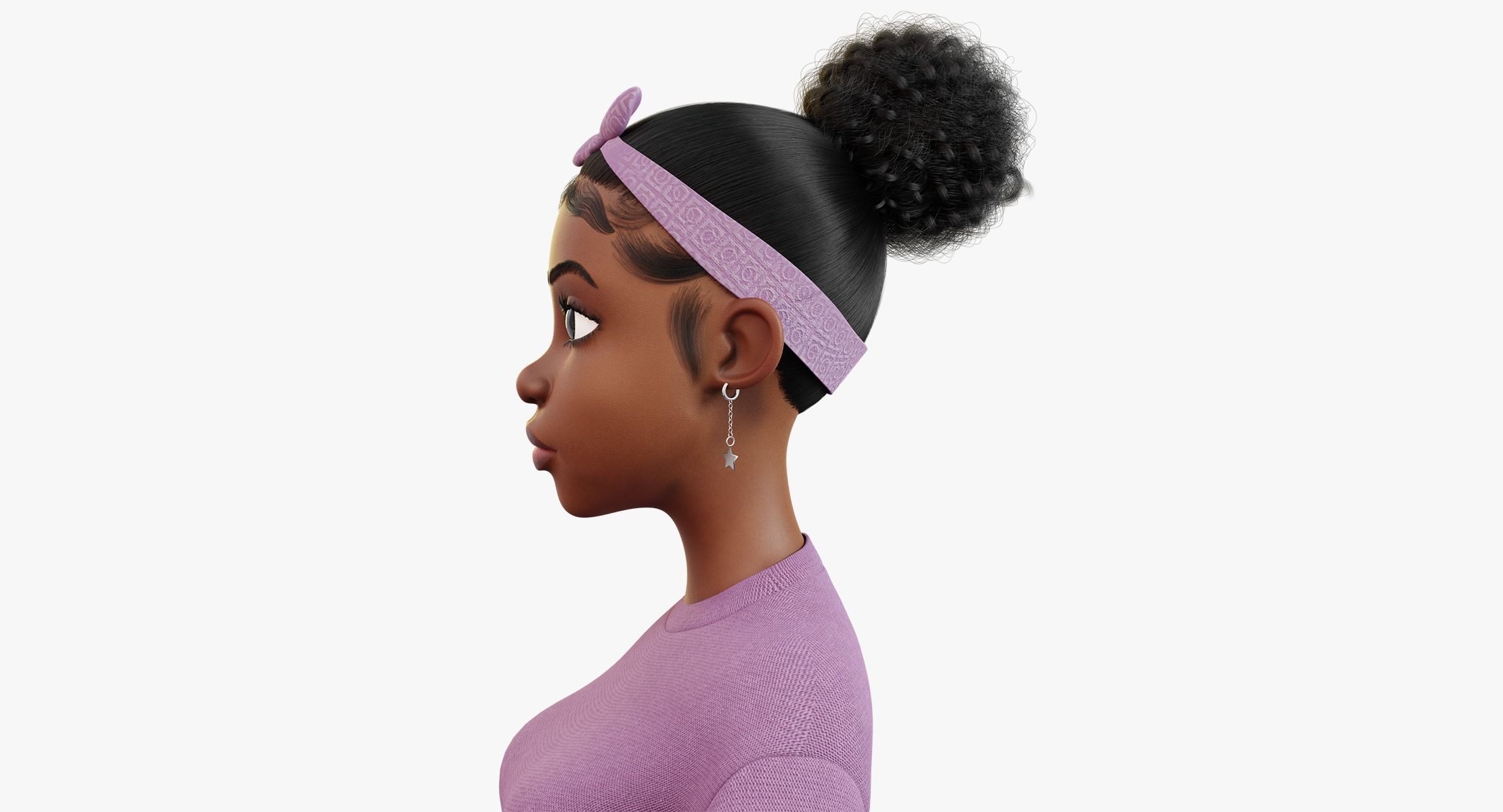 3D model Eve Stylized 3d character NOT RIGGED VR / AR / low-poly | CGTrader