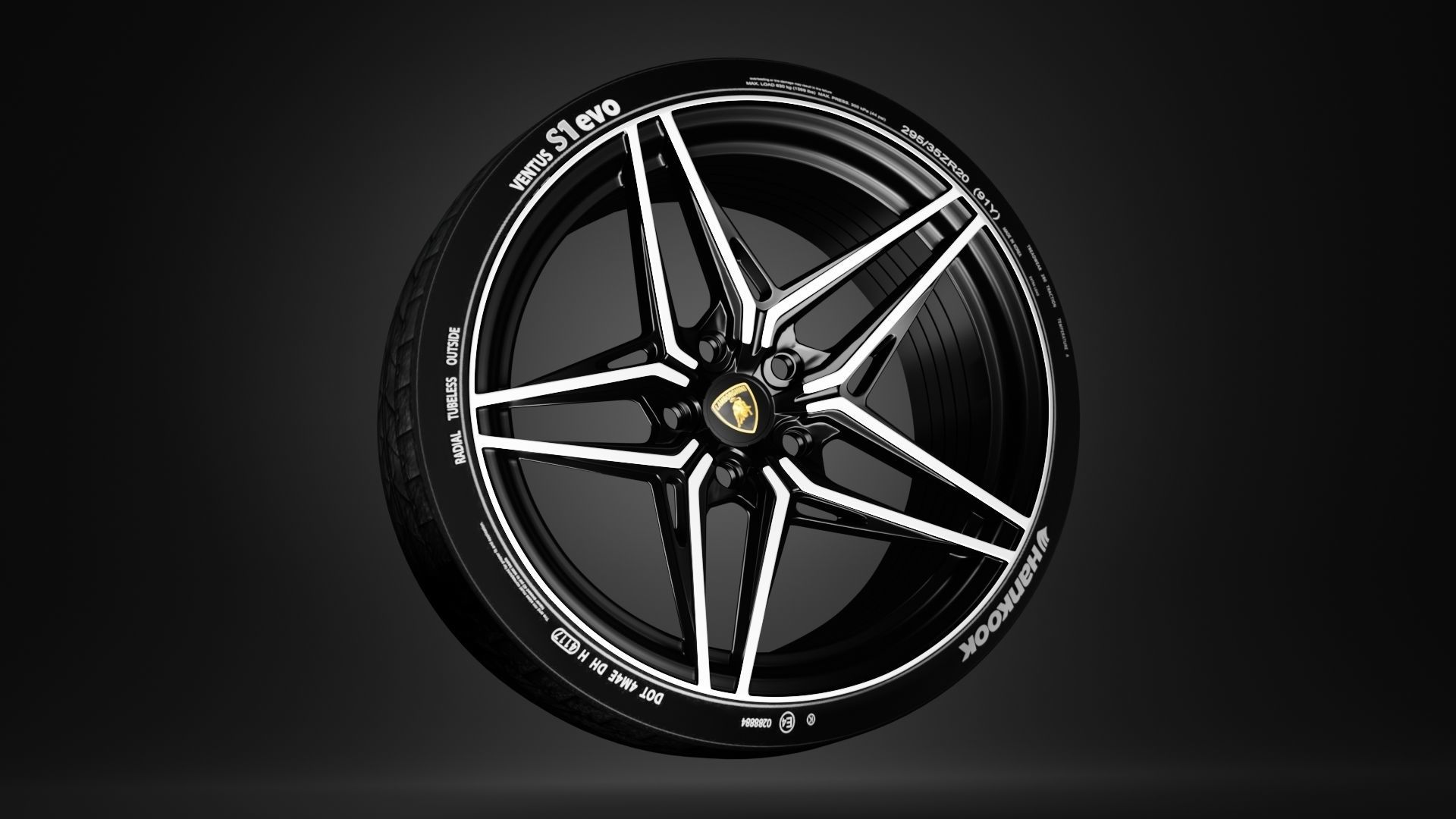 Racing Car Star Disk from the wheel 3D model | CGTrader