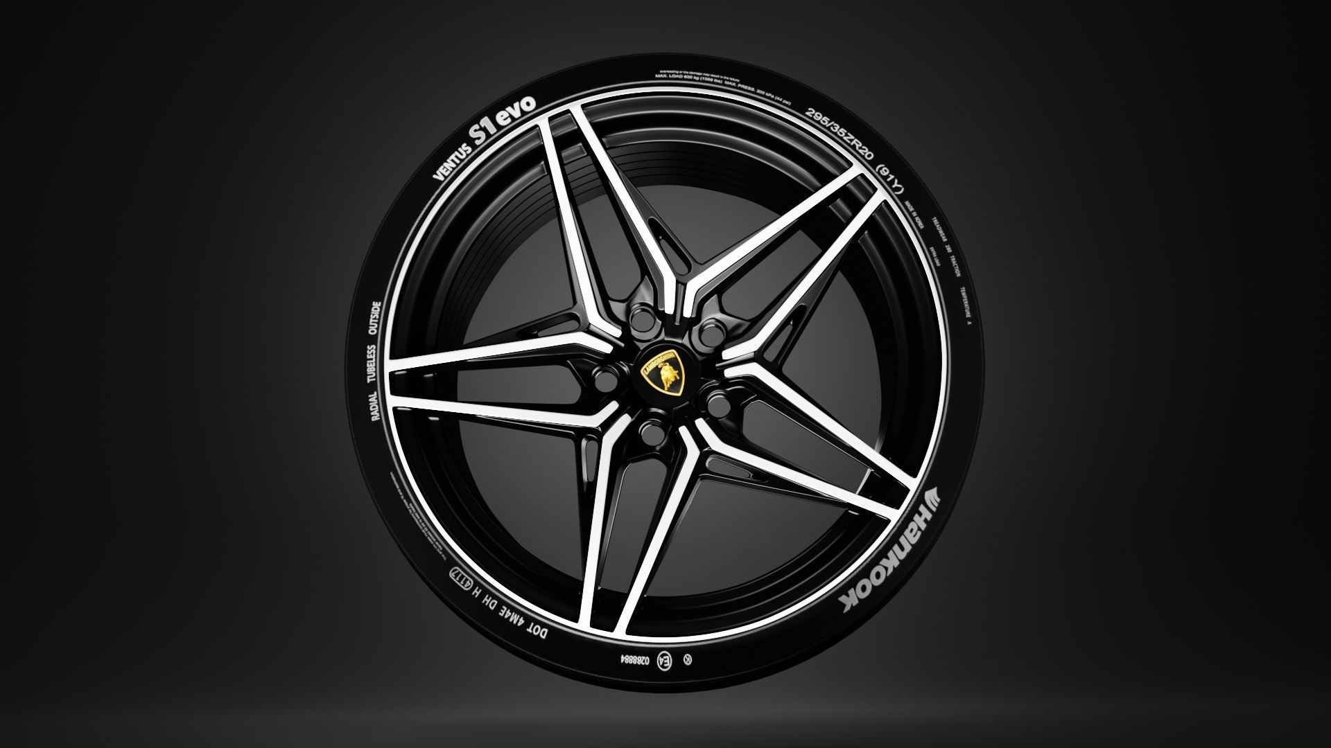 Racing Car Star Disk from the wheel 3D model | CGTrader