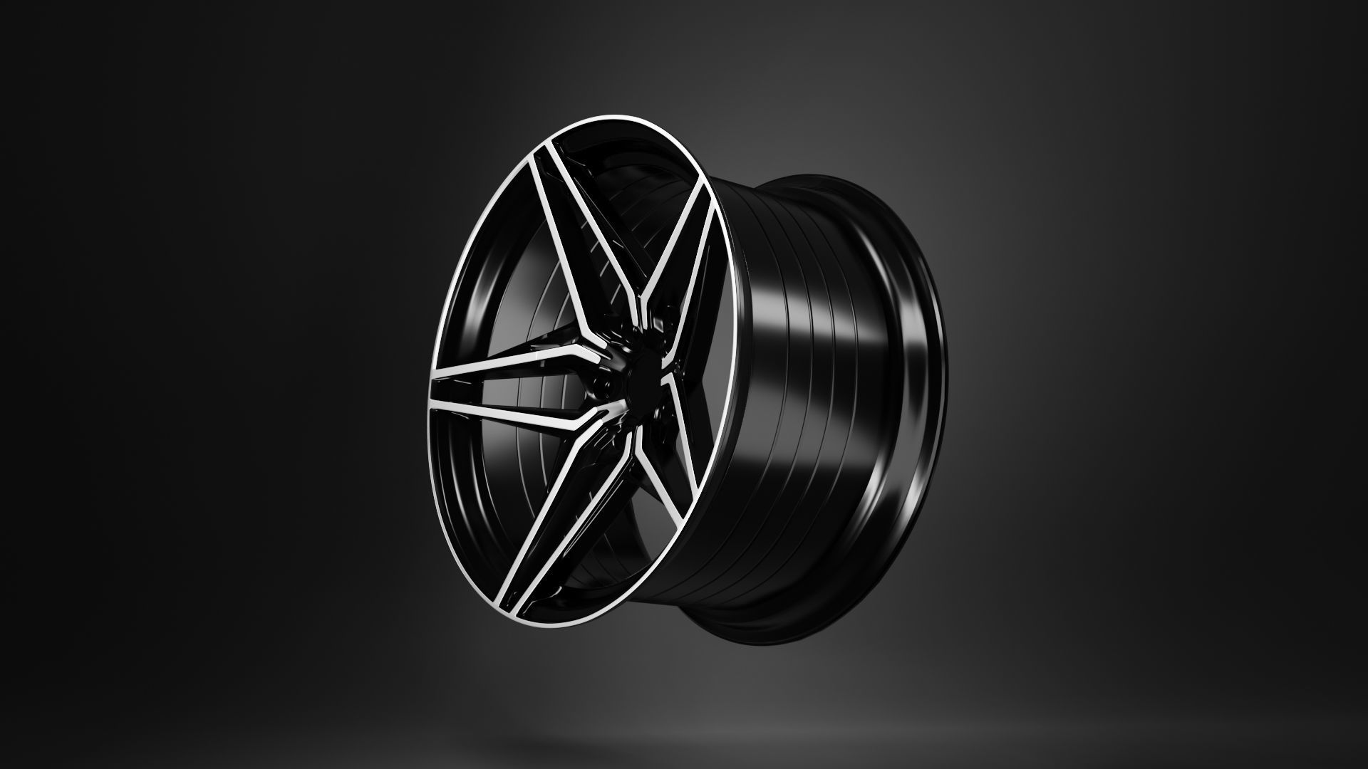 Racing Car Star Disk from the wheel 3D model | CGTrader