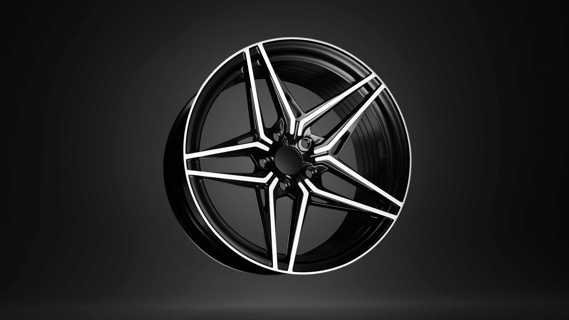 Racing Car Star Disk from the wheel 3D model | CGTrader
