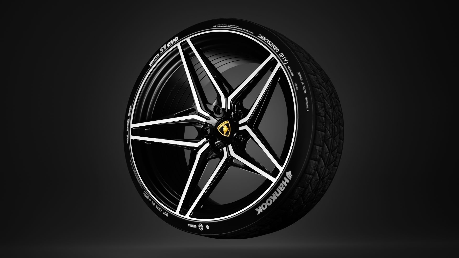 Racing Car Star Disk from the wheel 3D model | CGTrader