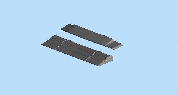 Truck Sun Visor two Versions Old Cab STL printable 3D model 3D ...