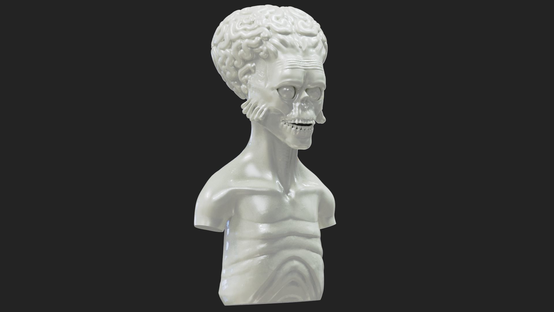 Mars Attacks martian 3D model 3D printable | CGTrader