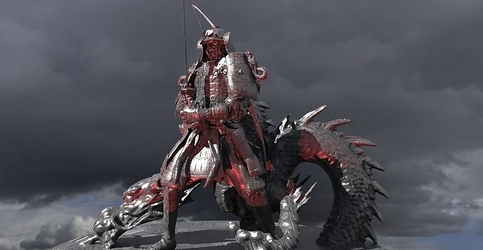 Dragon Master Ronin 3D model | CGTrader