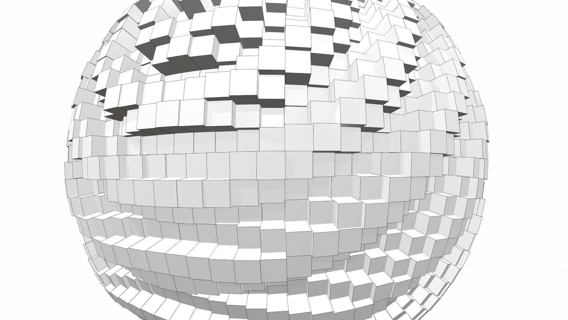 Abstract geometric sphere 5d 3D model | CGTrader