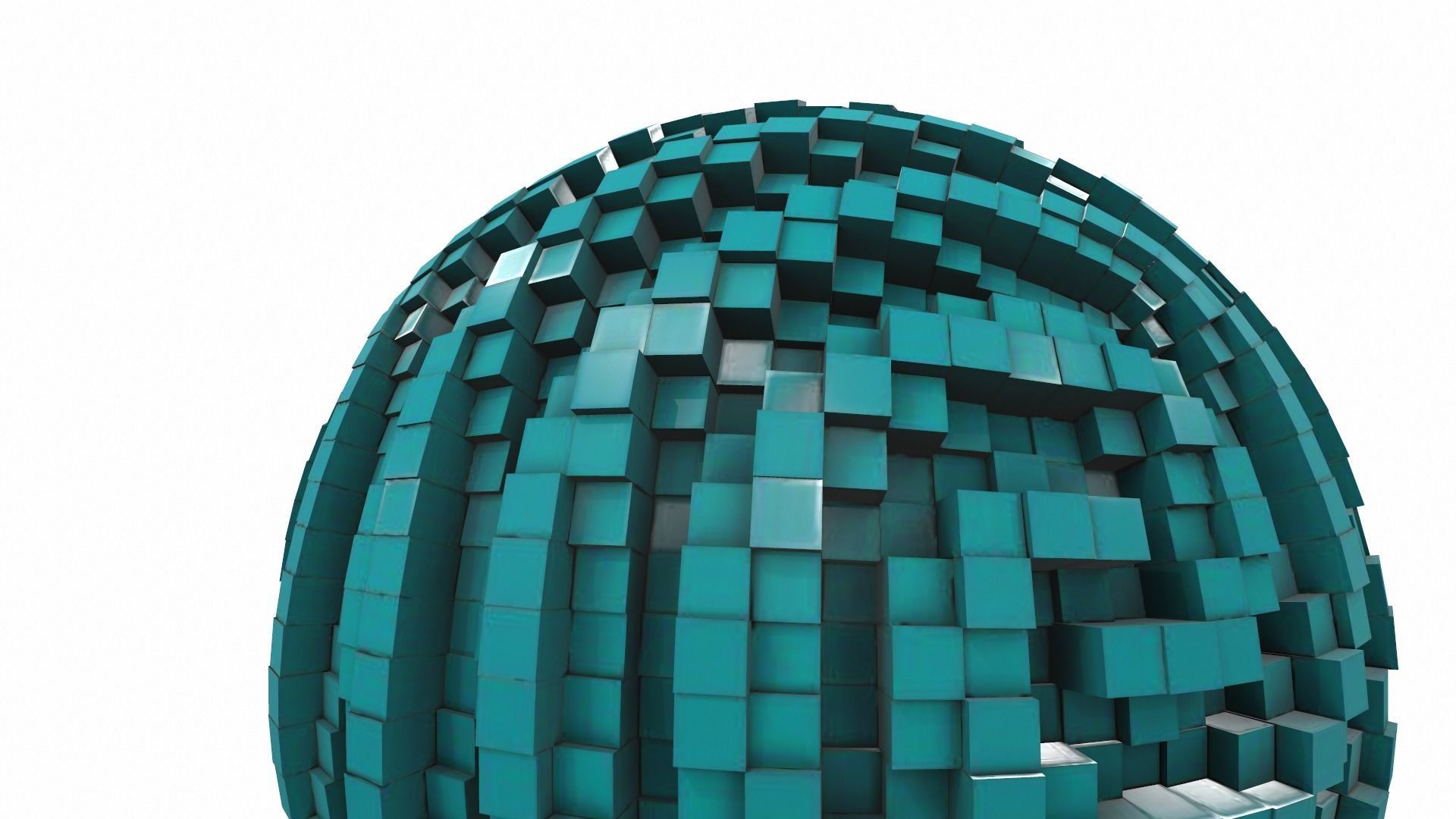 Abstract geometric sphere 5d 3D model | CGTrader