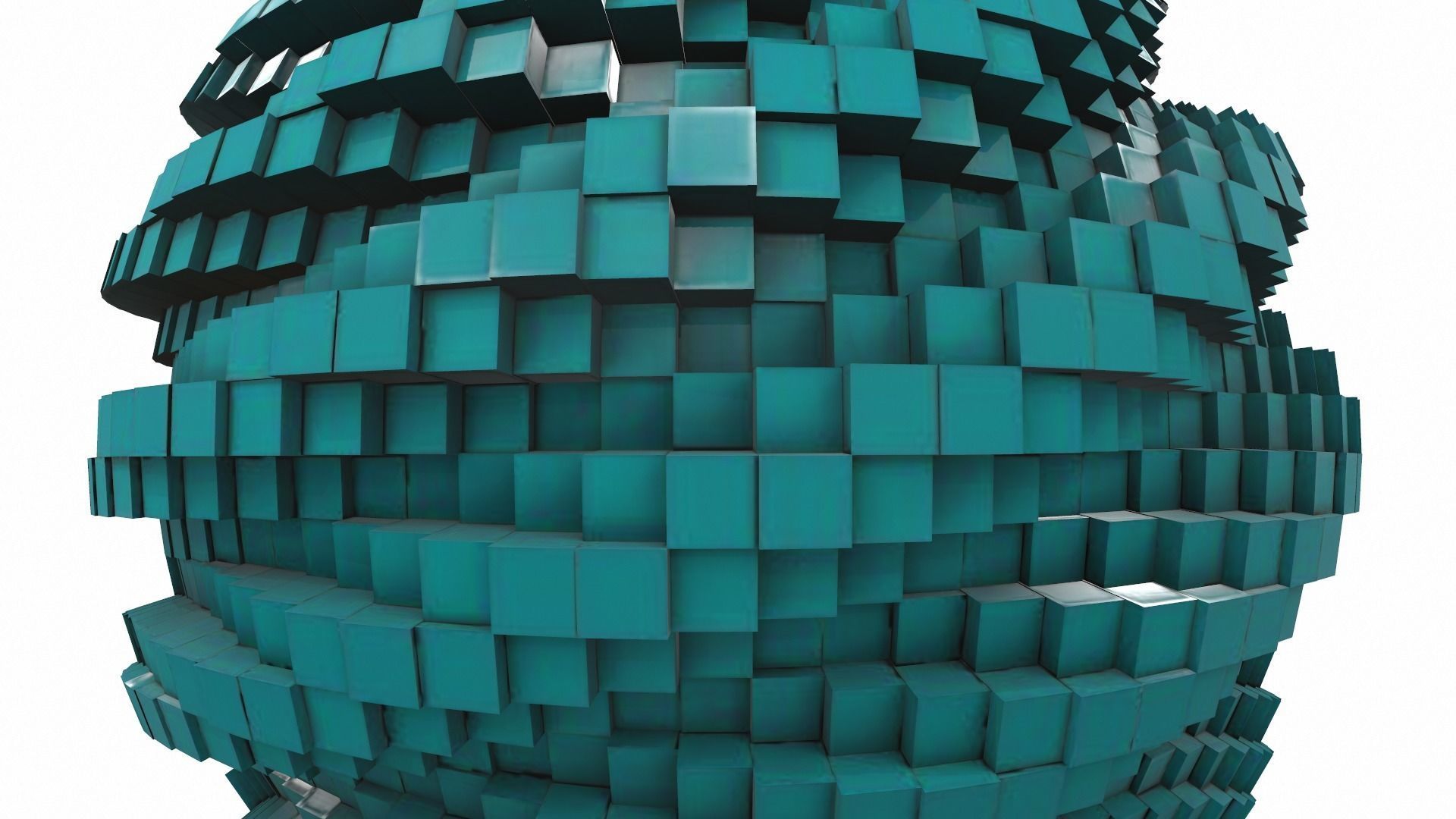 Abstract geometric sphere 5d 3D model | CGTrader