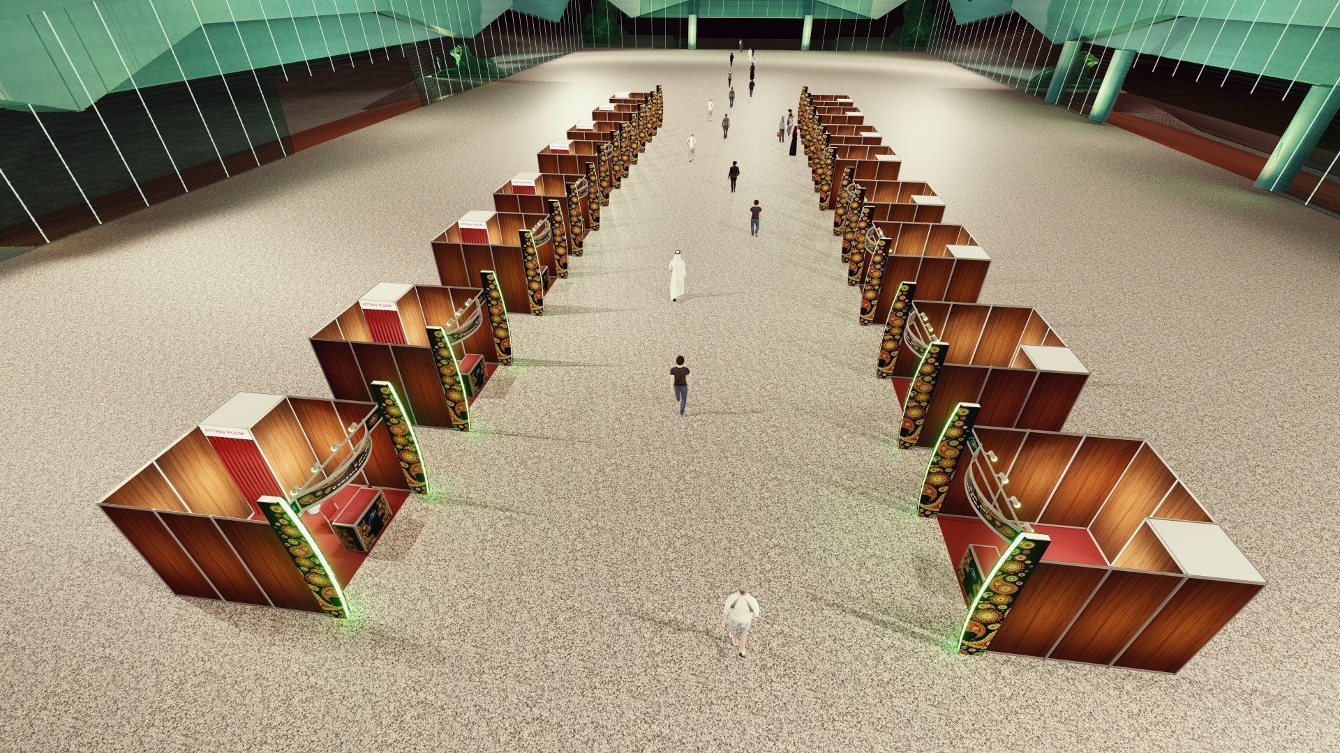 3x3 system octanorm Booth Design 3D model | CGTrader