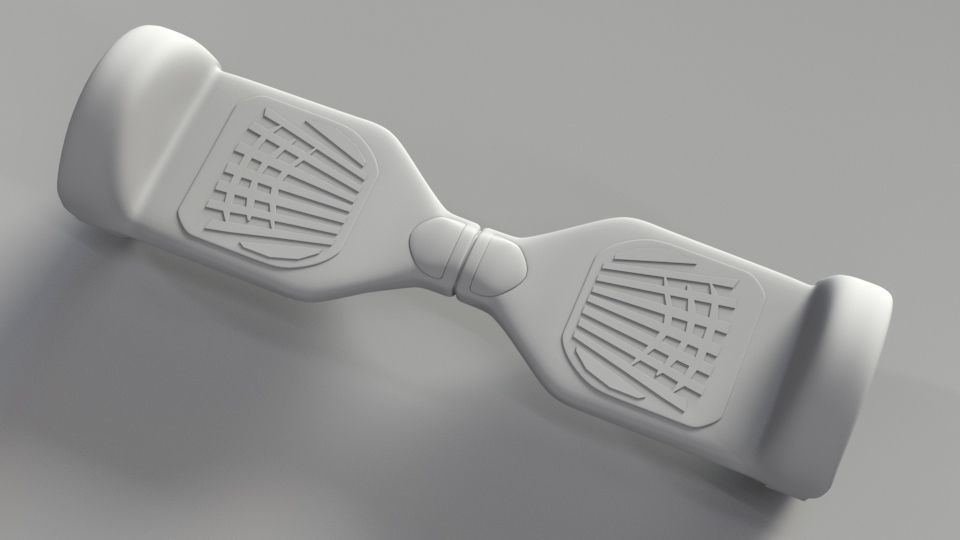 Hoverboard - Deadpool Themed Texture - Marvel 3D model | CGTrader