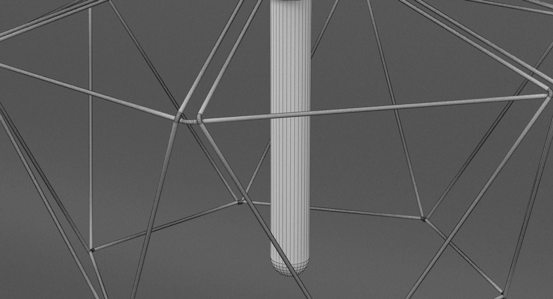 Hanging Wire Lamp Set 3D model | CGTrader