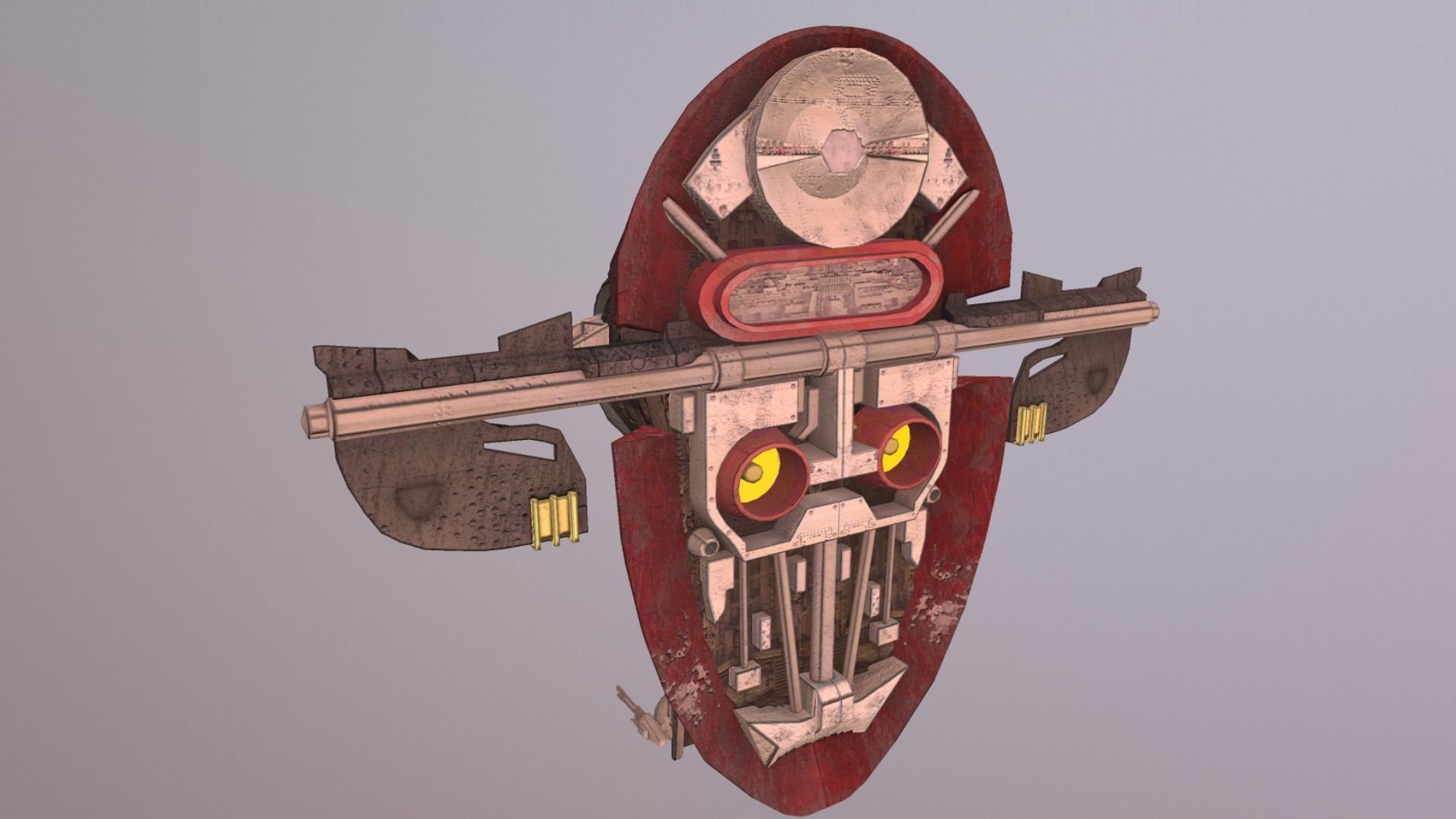 3D model STAR WARS SLAVE-1 STARSHIP PBR VR / AR / low-poly | CGTrader