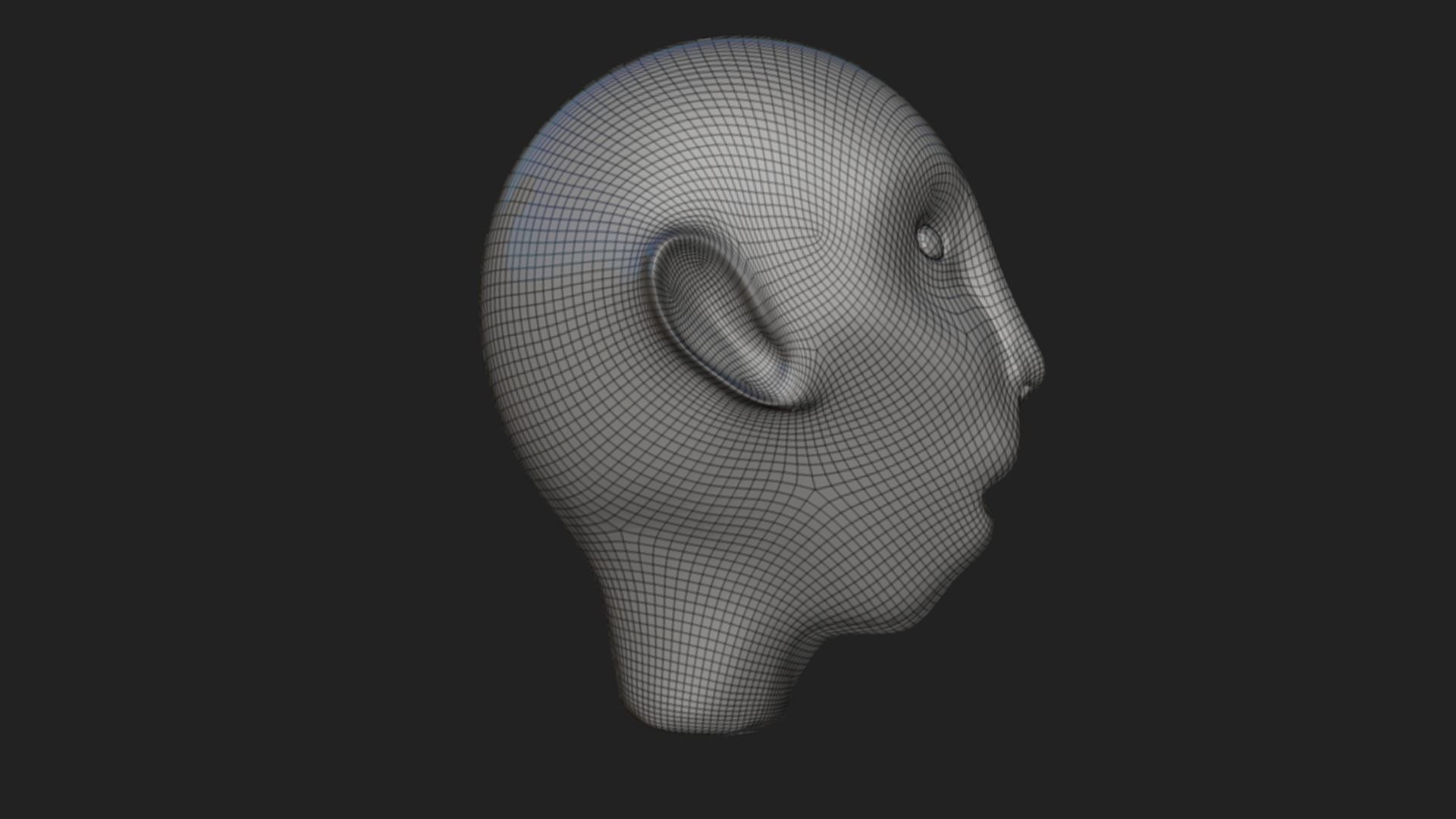 3D model Monkey Head 3D Model VR / AR / low-poly | CGTrader