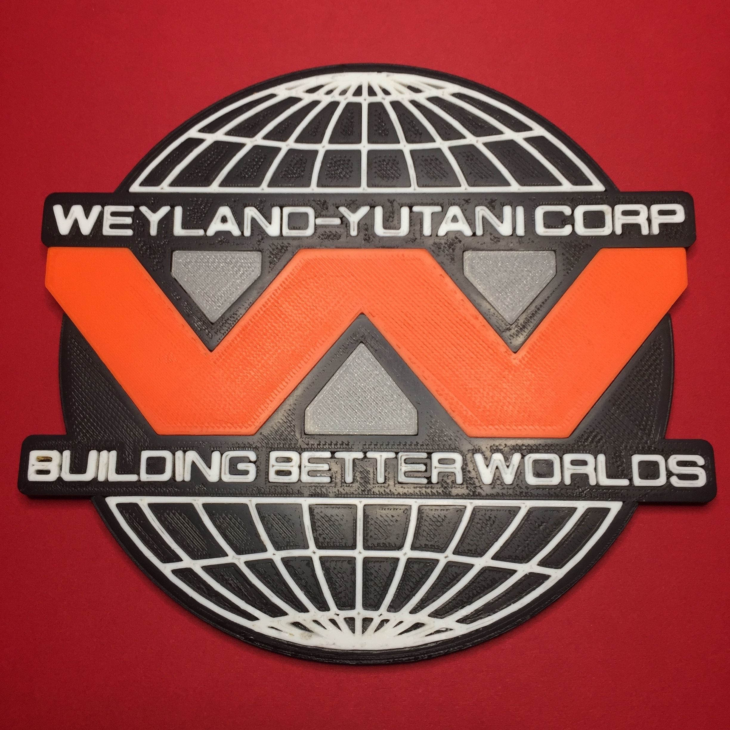 Weyland Yutani Corporation Logo Coaster 3D model 3D printable | CGTrader