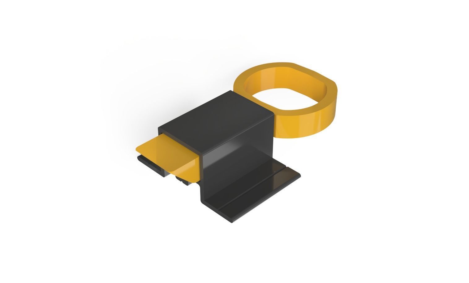 Basic Locking Mechanism 3D model 3D printable | CGTrader