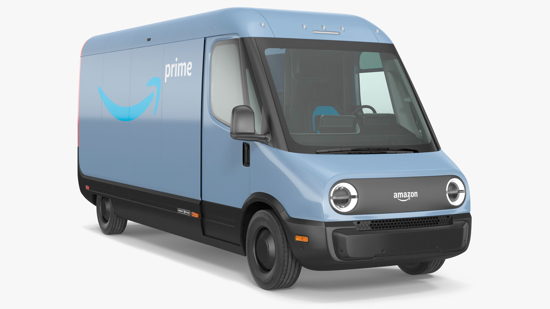 Amazon Electric Delivery Van Simple Interior 3D model | CGTrader