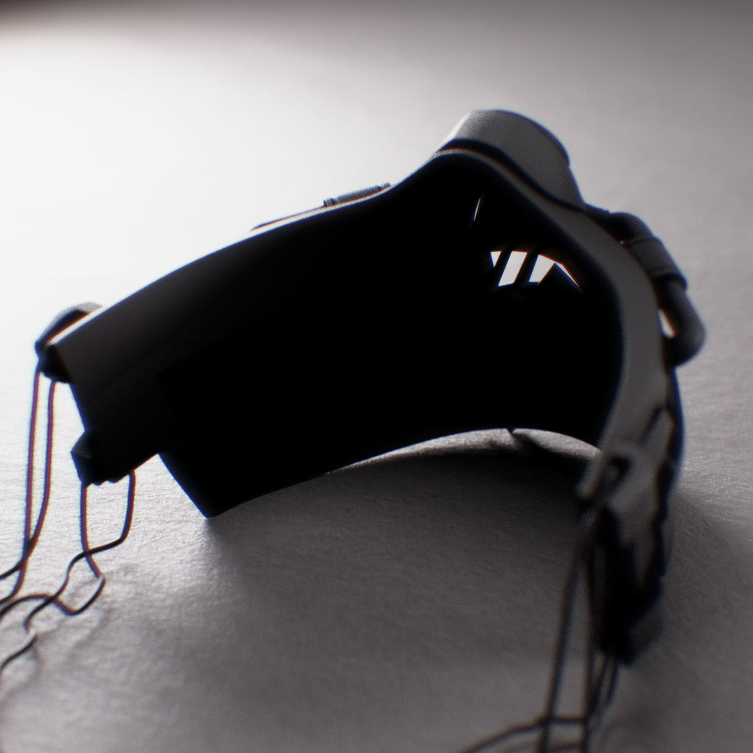 metal mask 1 3D model 3D printable | CGTrader