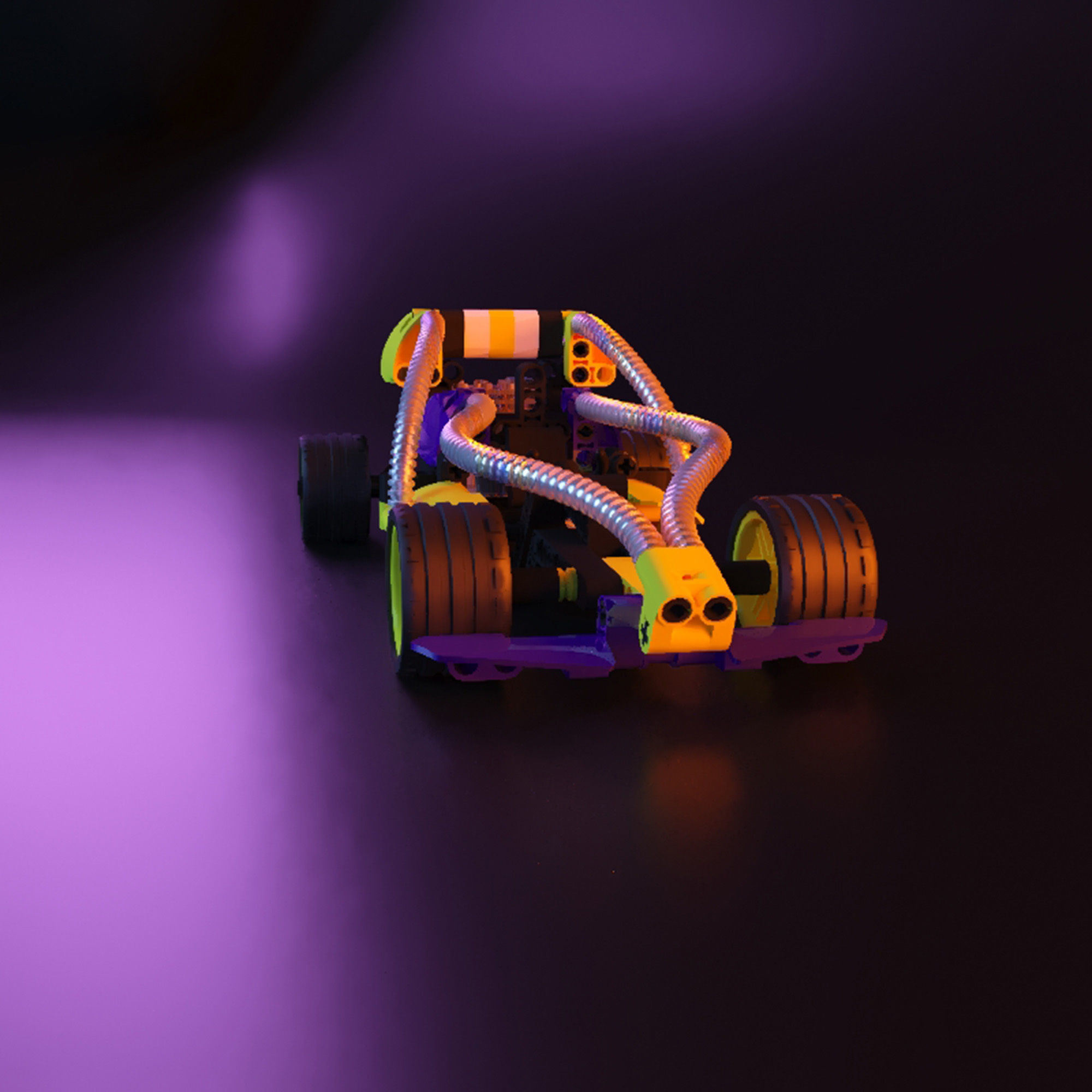 Lego racing car stl 3D model 3D printable | CGTrader