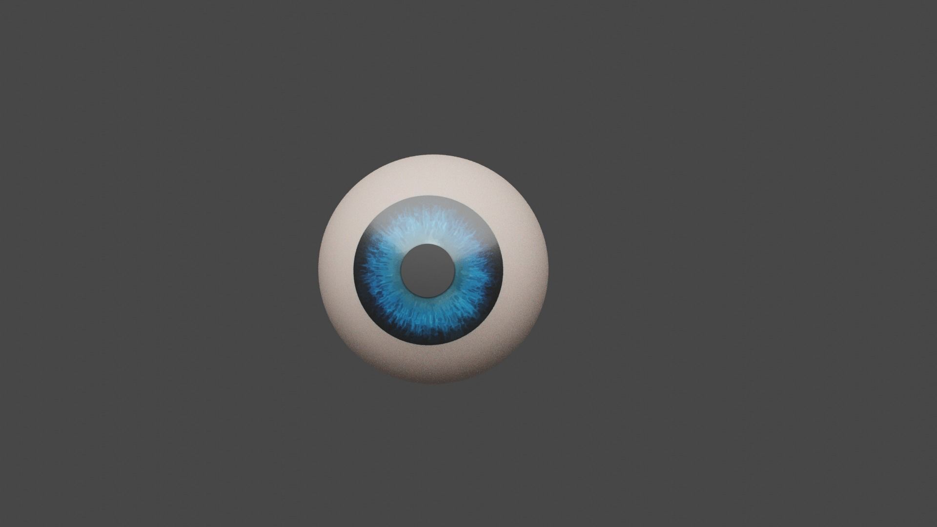 high poly cycles eye ball pupil model 3D model | CGTrader