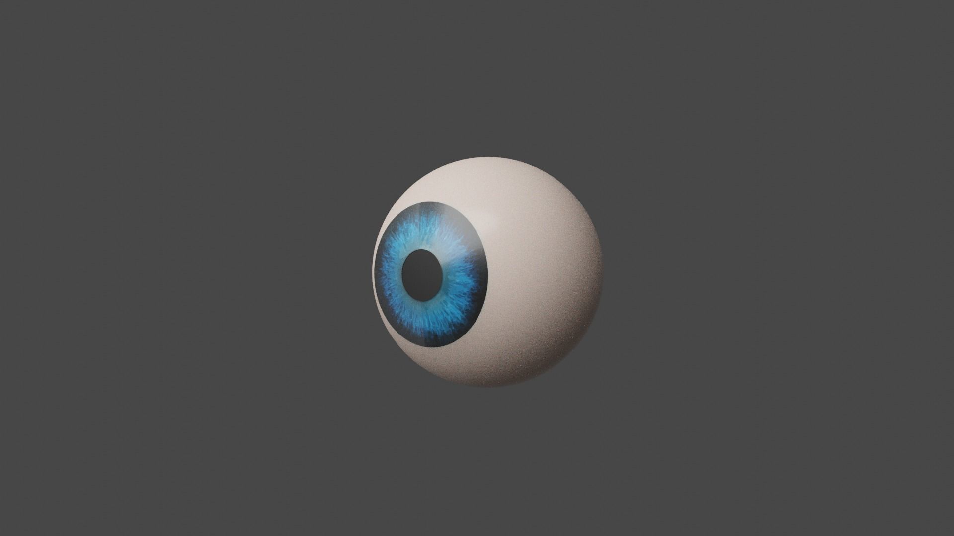 high poly cycles eye ball pupil model 3D model | CGTrader