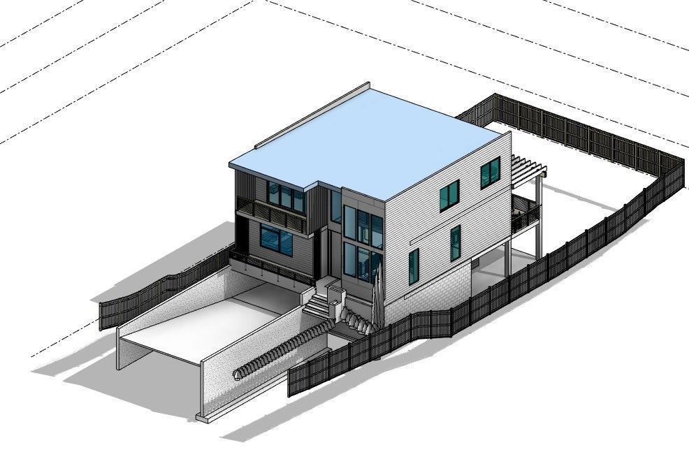 Revit Architectural Residential 3D Model 3D model 3D printable | CGTrader