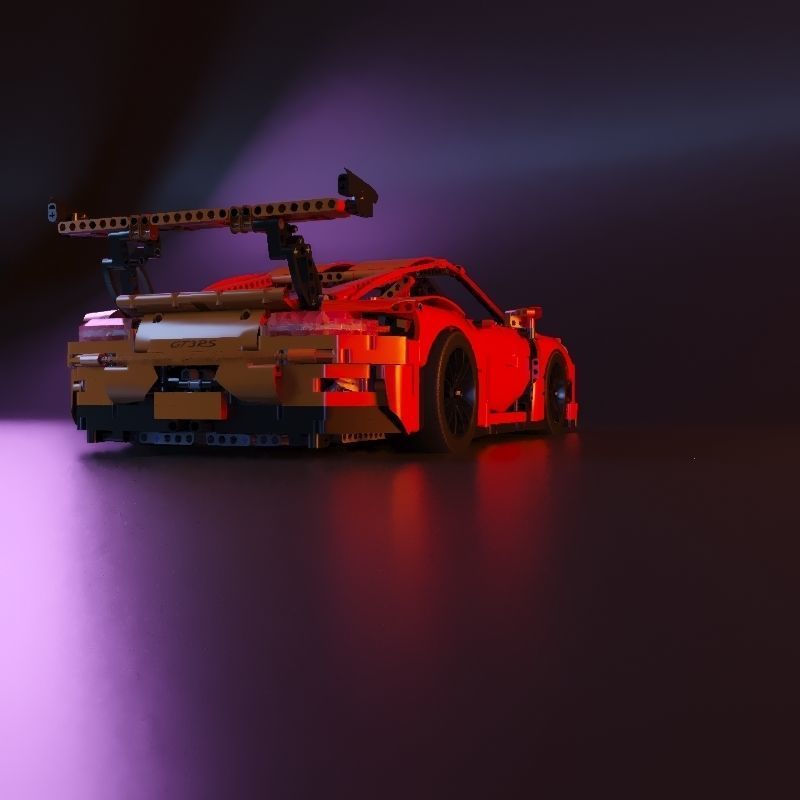 LEGO Car Porsche GT3 RS 2015 stl 3D model 3D printable | CGTrader