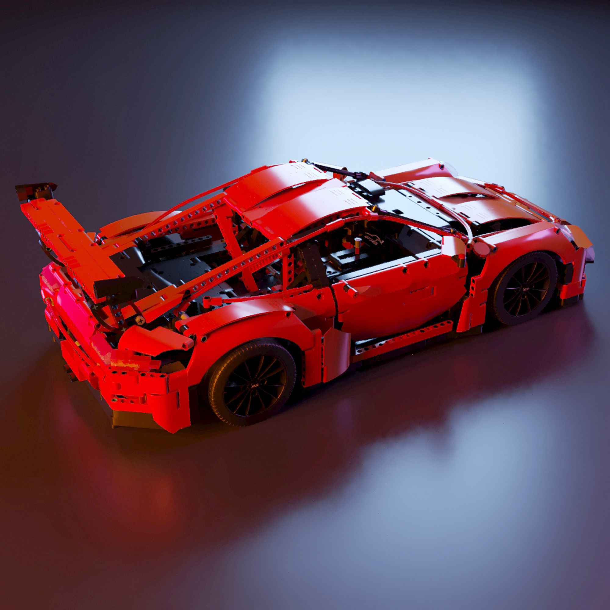 LEGO Car Porsche GT3 RS 2015 stl 3D model 3D printable | CGTrader